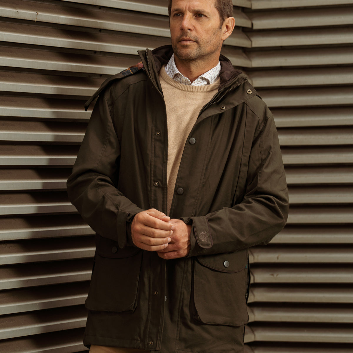 Parka ALAN Verde – Labrador - loja online